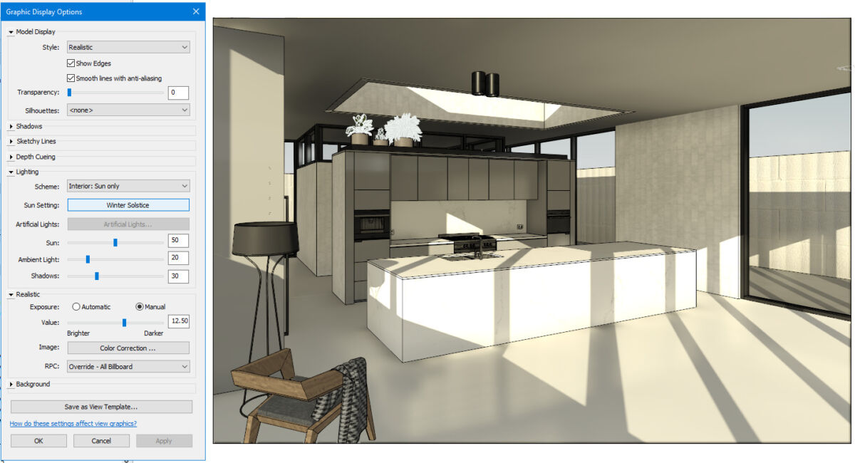 4 Dicas para Renderização de Interiores no Revit